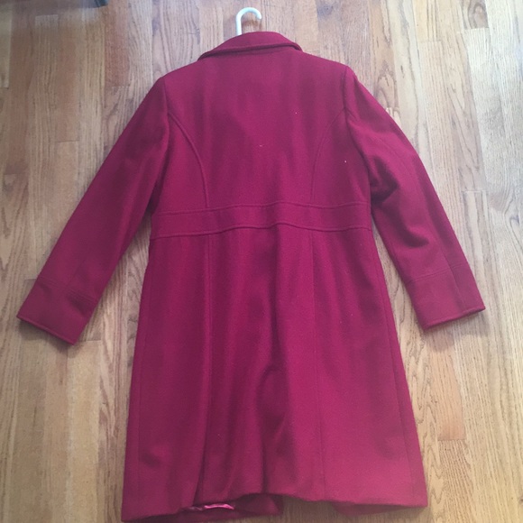 Merona | Jackets & Coats | Red Wool Coat | Poshmark